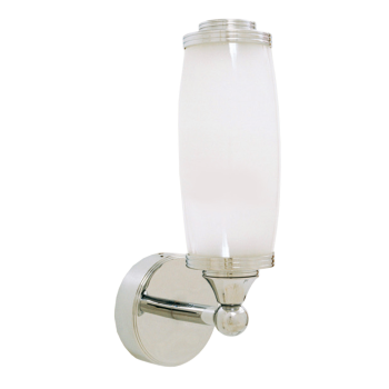Valsan 30950 Astoria Single Wall Light With Glass Tube Shade ...