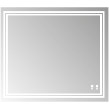Madeli IM-ZE4842-00 Zen Illuminated Slique Mirror | QualityBath.com