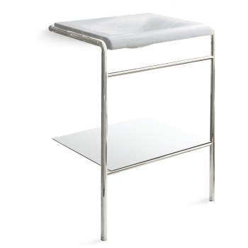 Kallista P74009-00 One Console Table With Glass Shelf | QualityBath.com