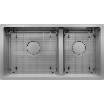 ProChef IHX60-UR-33189-G Proinox H60 33" Double Bowl Kitchen Sink With ...