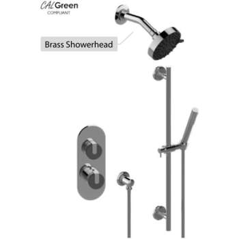 Graff M50 Mod+ M-Series Thermostatic Shower Set - Shower With ...