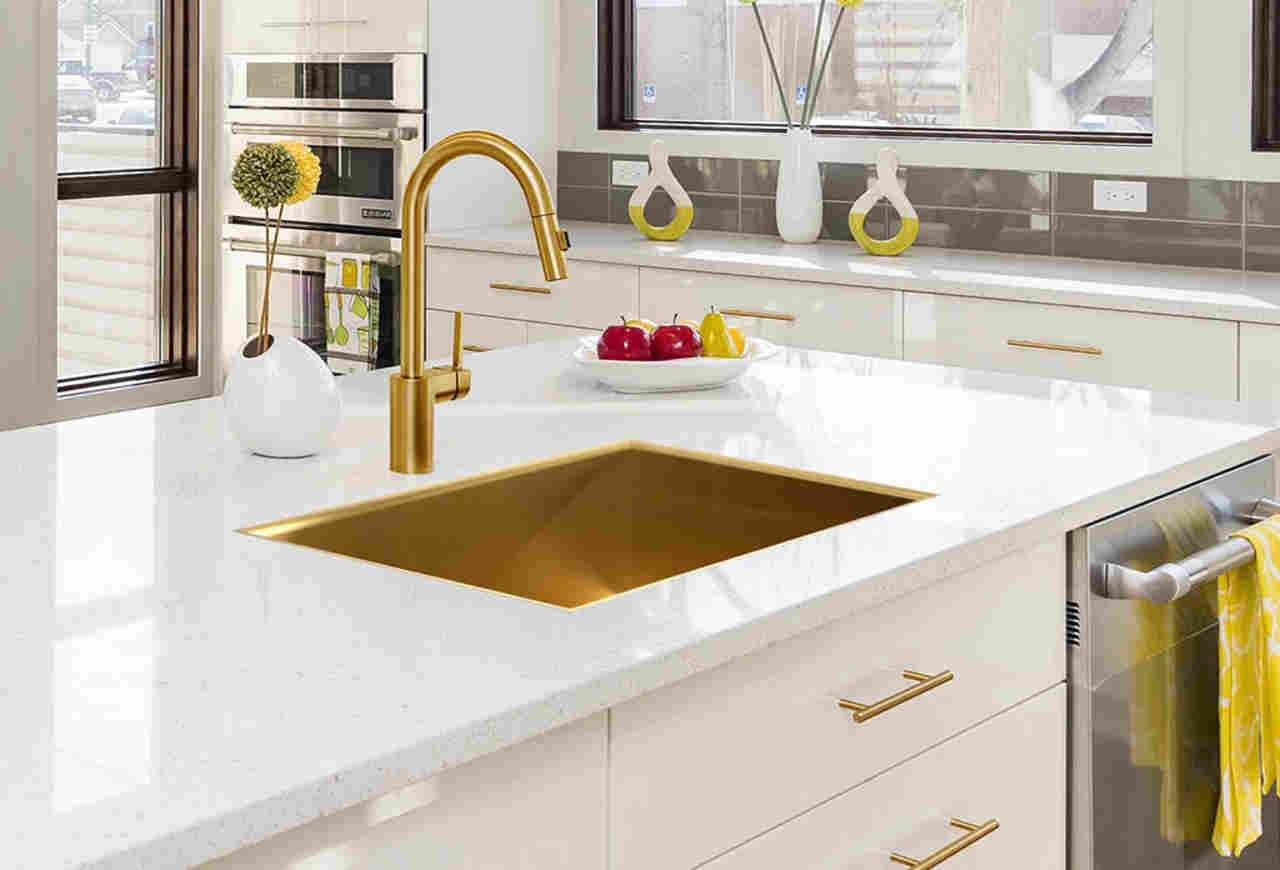 Mila - Stainless Steel Sinks | QualityBath.com