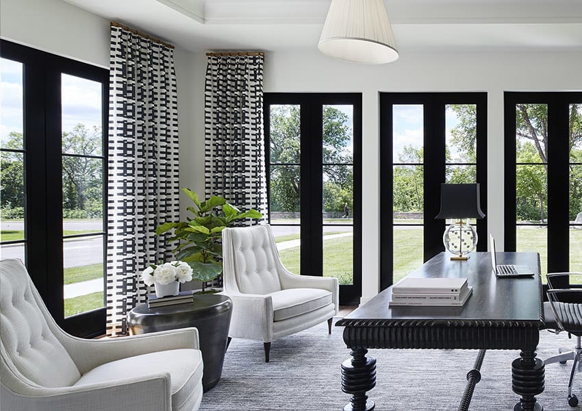 Dramatic Definition: Black Trim | QualityBath.com Discover