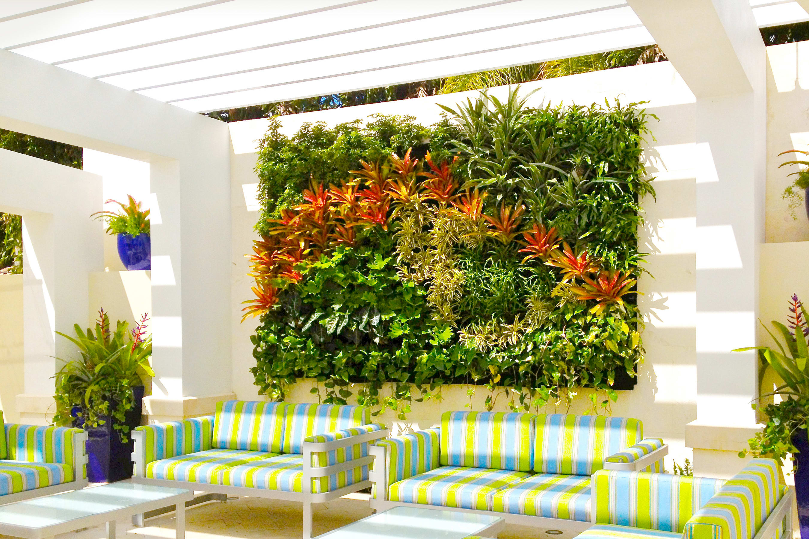 Green with Envy: Vertical Gardens | QualityBath.com Discover