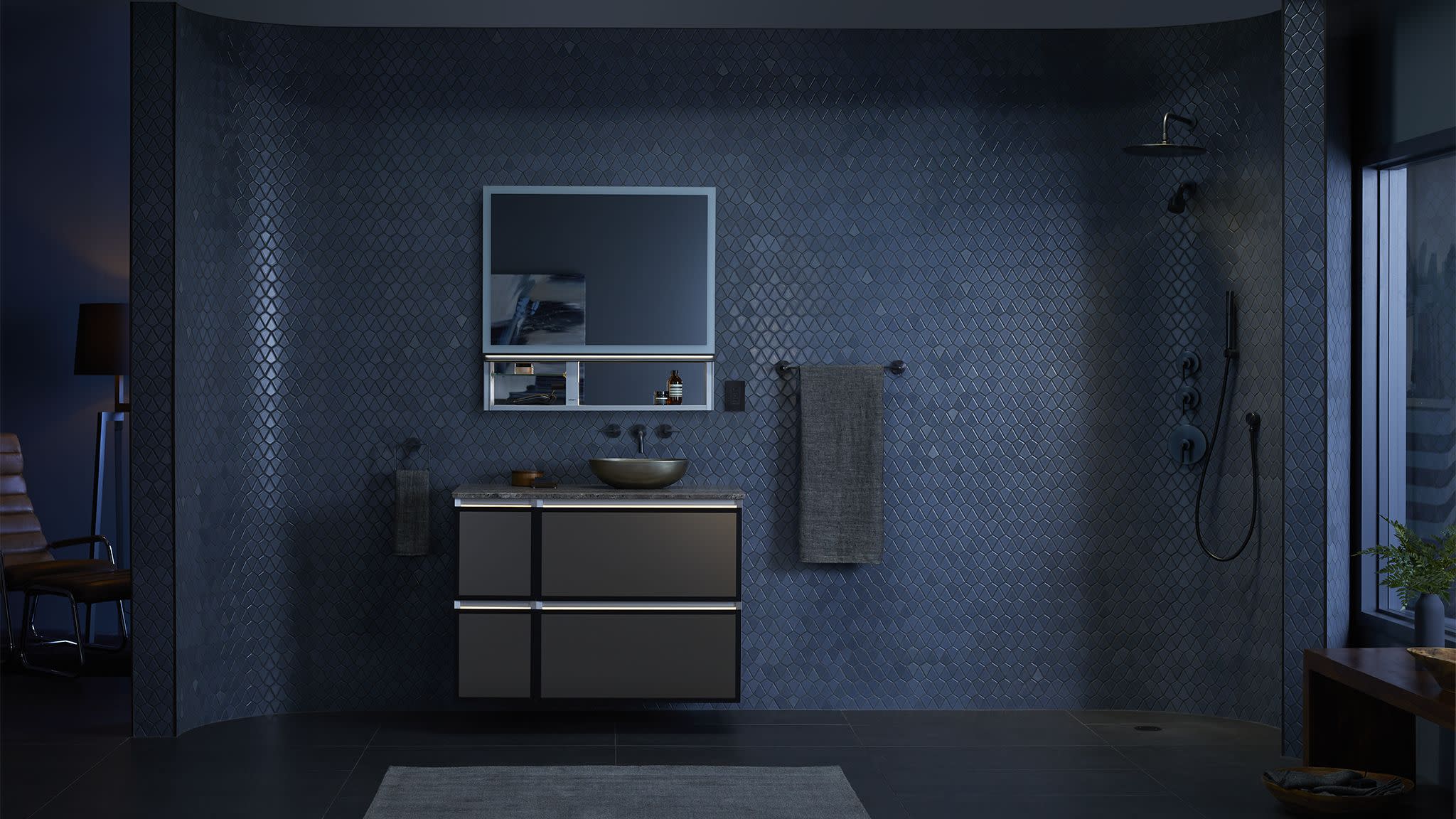 Robern Uc3627fpl Uplift Flat Plain Mirrored Cabinet | Cabinets Matttroy