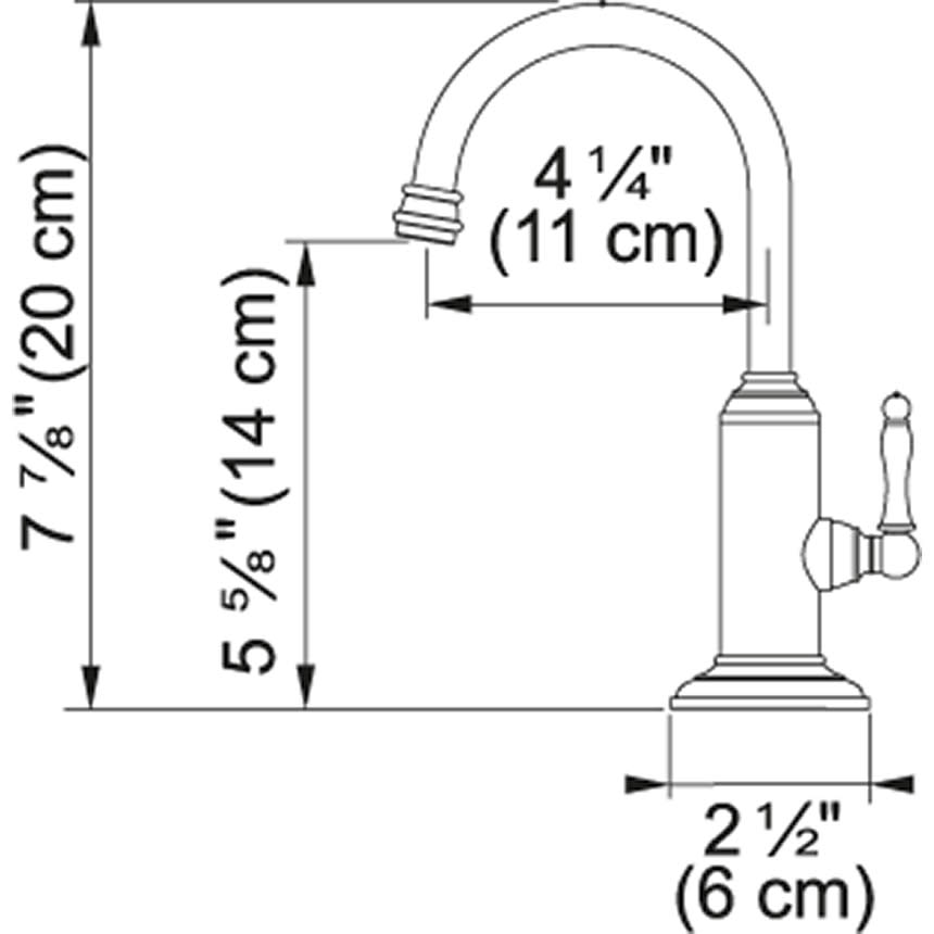 Franke LB12100 Farm House Hot Filter Faucet | QualityBath.com